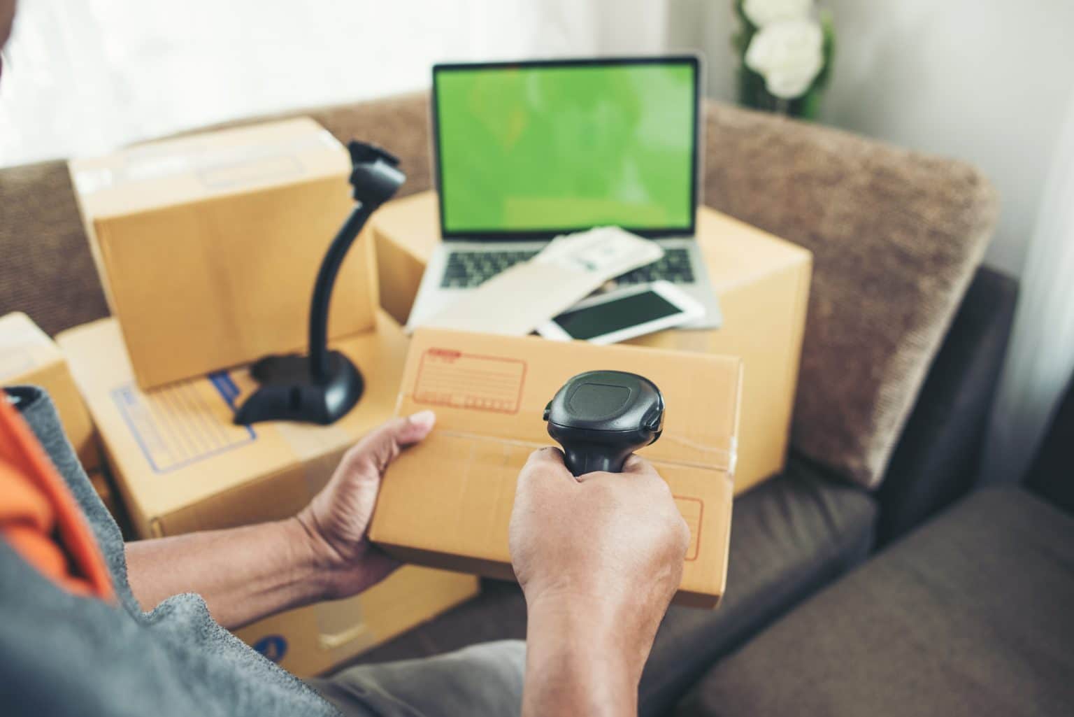 Barcode Machine with box - Shippn Blog